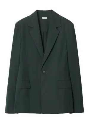 Burberry Wool Blend Tailored Jacket Jungle