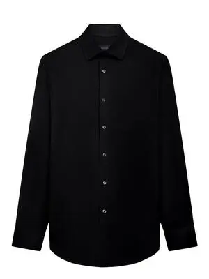 Bugatchi Ooohcotton Tech Button-up Shirt Black