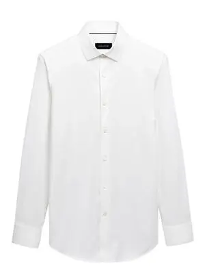 Bugatchi Ooohcotton Tech Button-up Shirt White