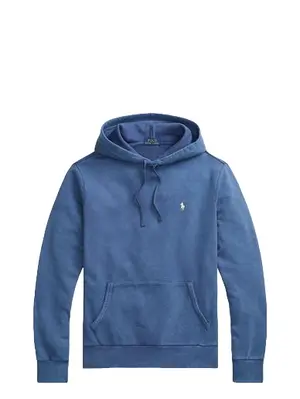 Polo Ralph Lauren POLO RALPH LAUREN Loop-Back Terry Cotton Hoodie Blue