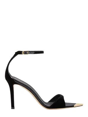 GIUSEPPE ZANOTTI 90mm Intriigo Strap Sandals - Black