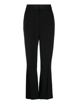 Casablanca Pleat-detailing Tailored Trousers - Black