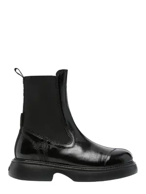 GANNI 30mm Chelsea Boots - Black