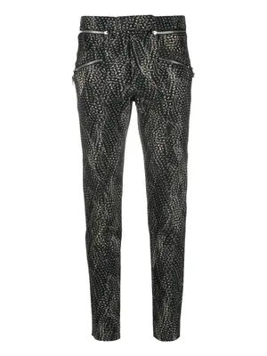 Isabel Marant Izis Slim-fit Trousers - Black