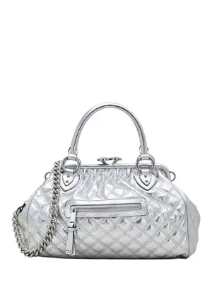Marc Jacobs Re-edition Quilted Stam Bag - Silver