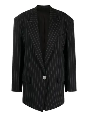 ATTICO The Attico Glen Pinstripe Blazer