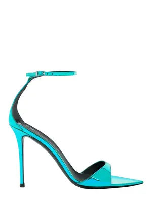 GIUSEPPE ZANOTTI 105mm Intriigo Strap Sandals - Blue