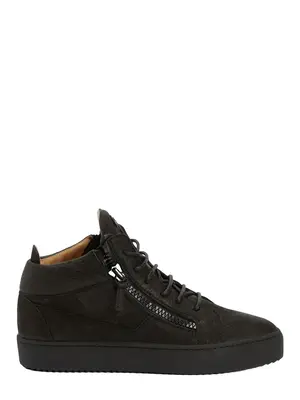 GIUSEPPE ZANOTTI Kriss Mid-top Sneakers - Black
