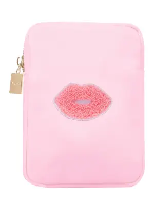 BLOC BAGS Mini Kiss Cosmetics Bag - Baby Pink