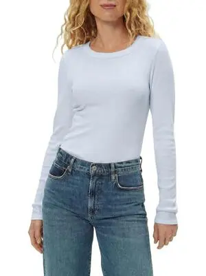Michael Stars Zola Long Sleeve T-shirt - Splash