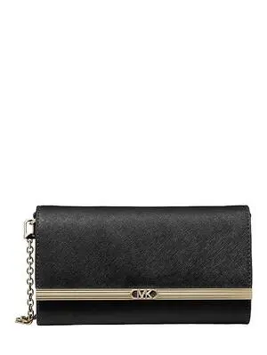 Michael Kors Mona Large Clutch - Black