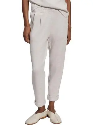 Varley The Rolled Cuff Pants - Ivory Marl
