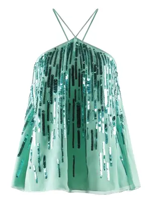 Blumarine One-shoulder Top - Green