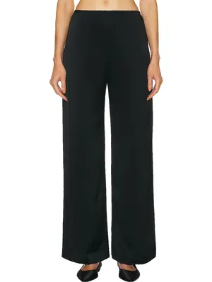 LESET Barb Wide Leg Pant - Black