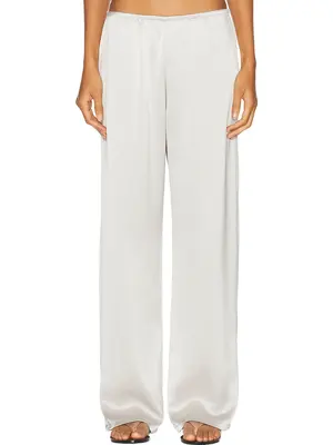 LESET Barb Wide-Leg Pant Cement