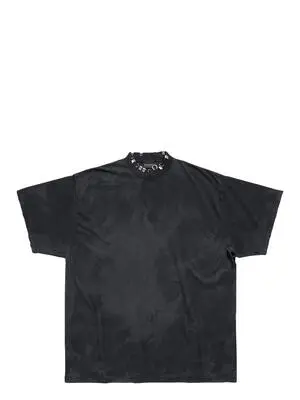 Balenciaga Oversized Piercing T-shirt - Black