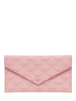 Mcm Himmel Continental Pouch - Silver Pink