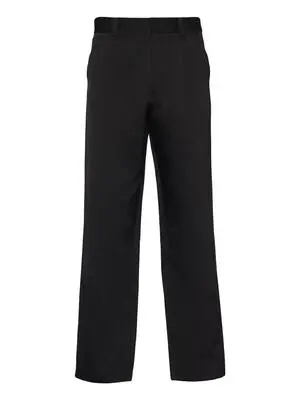 Prada Straight-leg Trousers - Black