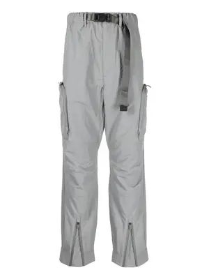 SPOONYARD Belted Cargo Trousers - Grey