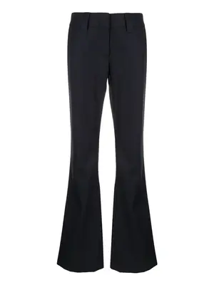 PALM ANGELS Palm Angels Low-Rise Flared Trousers