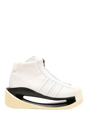 Y3 Gendo Pro Cut-out Boots - White
