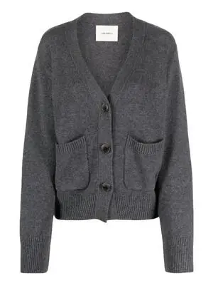 LISA YANG Danni Cashmere Cardigan - Grey