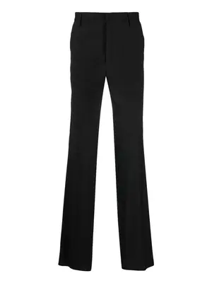 Etro Virgin Wool Tailored Trousers - Black
