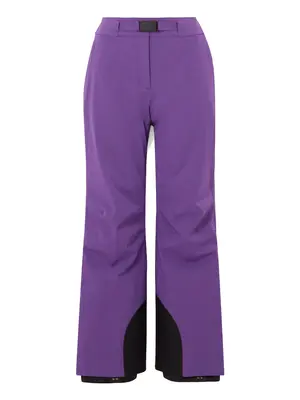 Moncler Buckled Bootcut Ski Pants - Purple