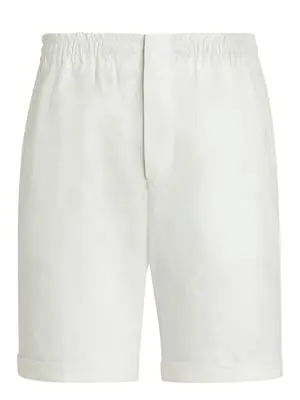 Zegna Linen Shorts - White