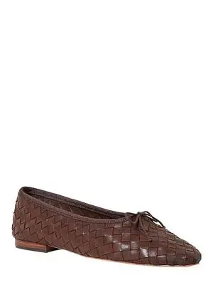 LOEFFLER RANDALL Landry Ballet Flats Chocolate
