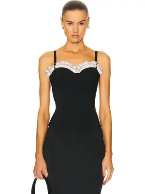Lpa Giovanna Corset Top - Black