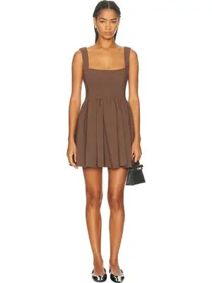 Lpa Giovanna Mini Dress - Brown