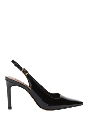 Kurt Geiger Regent Patent Leather Pumps - Black