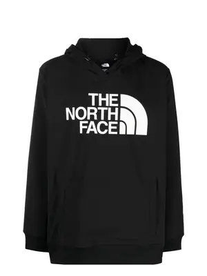 The North Face Logo-appliqué Hoodie - Black