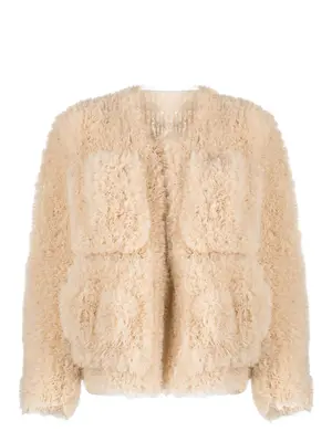 ACT Nº1 Ruffled Jacket - Neutrals