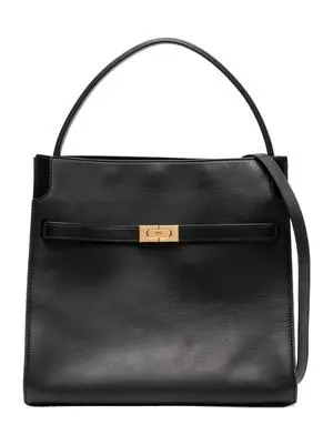 Tory Burch Lee Radziwill Double Tote Bag - Black