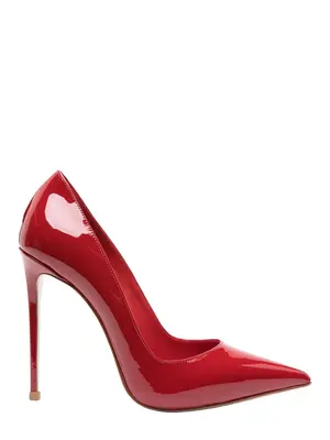 LE SILLA Eva 120mm Patent Leather Pumps - Red