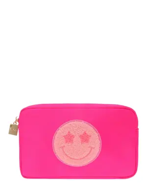 BLOC BAGS Cosmetics Bag - Hot Pink