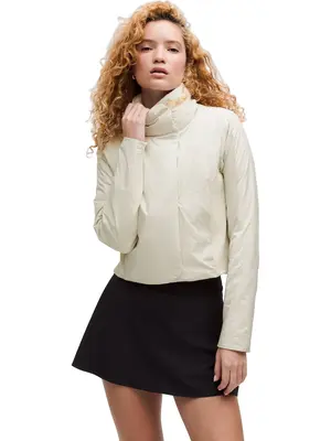 Lululemon Sleek City Cropped Jacket - Bone