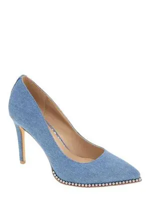 Bcbgmaxazria Hawti Studded Pump - Denim