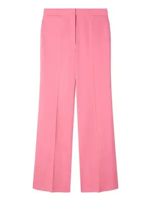 Stella McCartney Wool Flannel Tailored Trousers - Watermelon