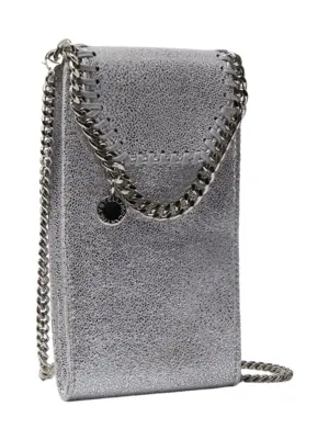 Stella McCartney Falabella Crossbody Phone Pouch - Silver