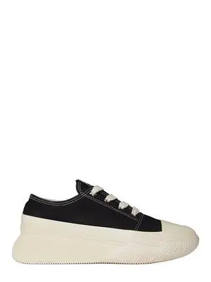 Stella McCartney Loop Canvas Low-top Sneakers - Black/cream