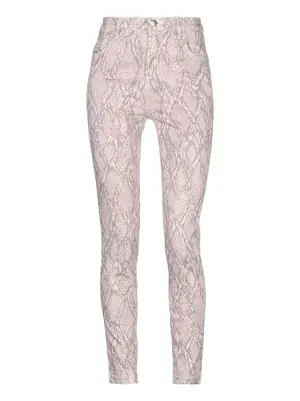 J Brand Animal Print Skinny Jeans - Pink