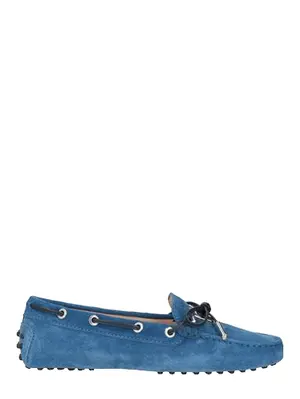TOD'S TOD'S Loafers In Leather Azure