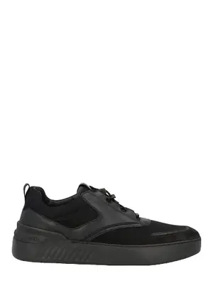 TOD'S NO CODE Tod's No_code Sneakers Size Leather, Textile Fibers - Black