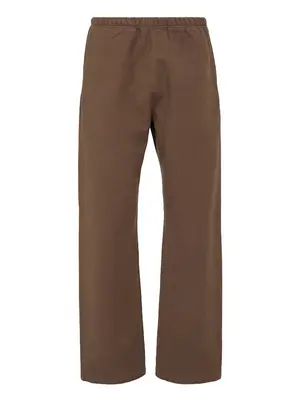 Auralee Cotton-blend Sweatpants - Brown