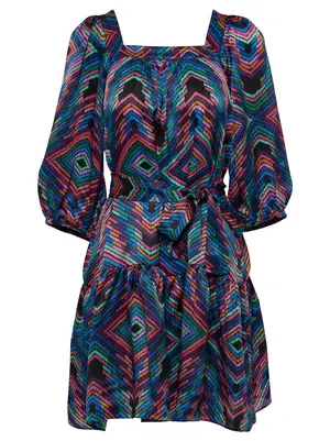 ERES Nightclub Printed Mini Dress - Multicoloured