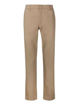 Vince Slim-leg Twill Cotton Chinos - Brown