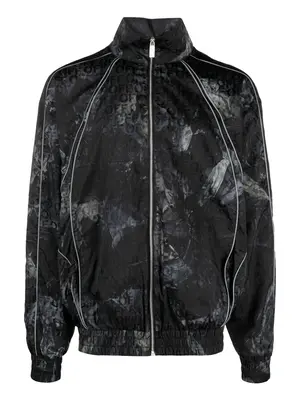 Off-White Biker Windbreaker Jacket - Black